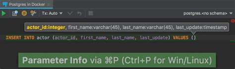 Jetbrains On Linkedin Datagrip Tip To Assist You In Inserting Valid Values The Ide Hints At