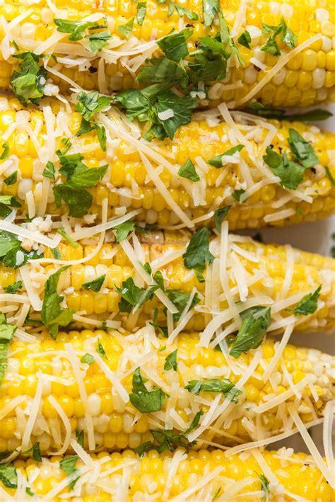 Garlic Parmesan Grilled Corn On The Cob Recipe Recipe Grilled Corn Recipes Corn Recipes