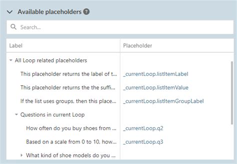 Loops Repeat Sections Survalyzer Help Center