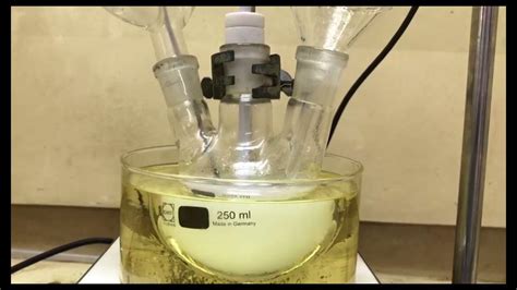 Suspension Polymerization Of Styrene Youtube