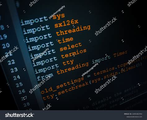 Software Embedded Source Code Programming Code Stock Photo 2245363793