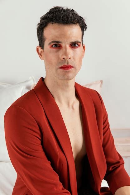 Effeminate Man In Suit