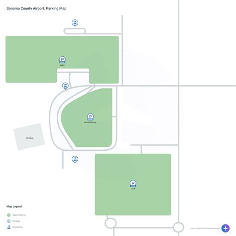 Sonoma County Airport Sts Parking Rates And Map