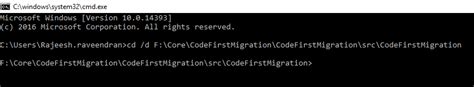 Code First Migration Asp Net Core Mvc With Entityframework Core