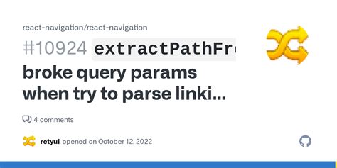 `extractpathfromurl` Broke Query Params When Try To Parse Linking Url