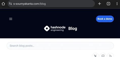 How To Create Your Own Blog With Hashnode Starter Kit S Soumyakanta