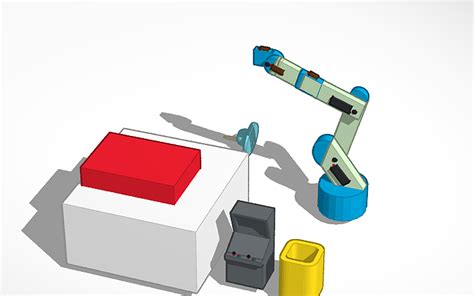 3d Design Copy Of Copy Of Copy Of Arm Robot Tinkercad