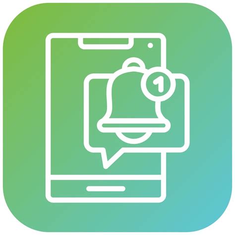 Premium Vector Vector Design Push Notifications Icon Style