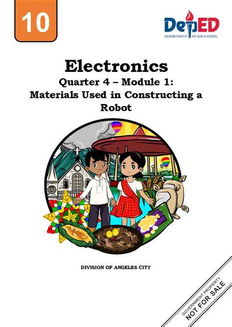 Grade 10 Ste Electronics Robotics Q4 Module 1 Wk1 Adm Electronics Quarter 4 Module 1