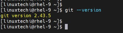How To Install Git On RHEL 9 Rocky Linux 9