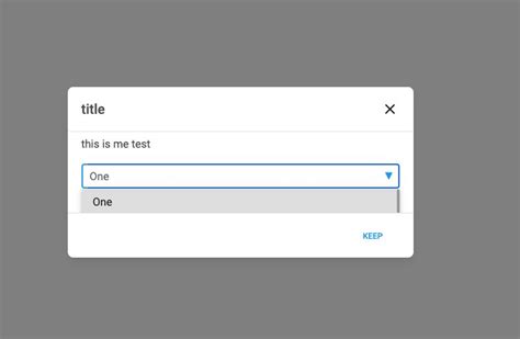 Bug Autocomplete Dropdown Lists Now Z Indexed Behind Modal Material