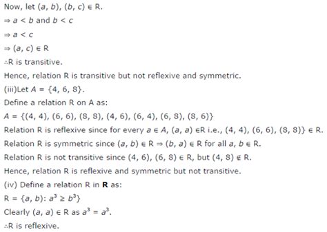 given an example of a relation which is i symmetric but neither