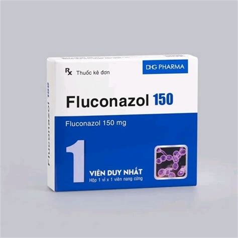 Dhg Fluconazol 150mg 1 Viên Hộp