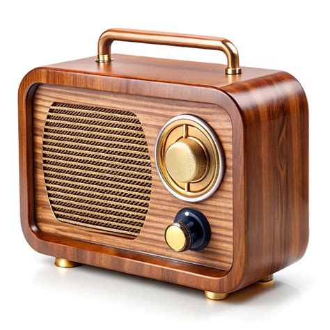 Vintage Wooden Radio With Bluetooth Connectivity And Retro Aesthetic