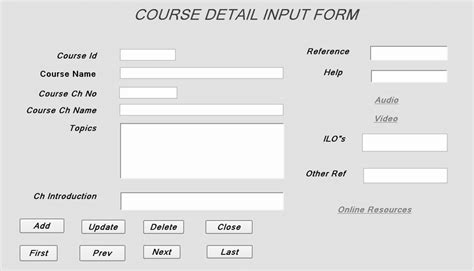 1 Form To Input Data 62 Teaching Resource Download Scientific Diagram