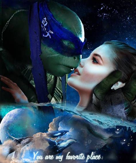 Leonardo X Blossom Commision By Lordesssesshomaru O Tortugas Ninjas
