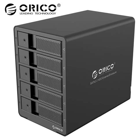 Orico 9558ru3 Bk 5 Bay 3 5 Usb3 0 Esata Raid Hdd External Enclosure Hdd Docking Station Case
