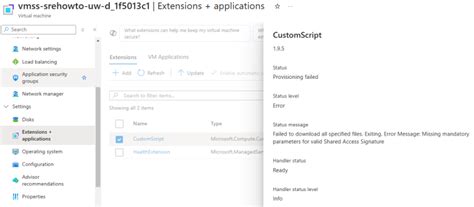 Deploy Custom Script Extension On Azure Virtual Machine Scale Set Sre How To