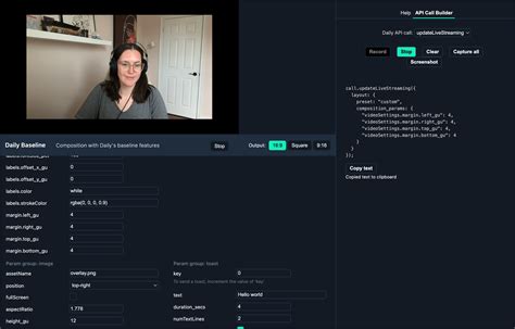 Add A Frame To Your Live Stream Hosts Video With Dailys Vcs