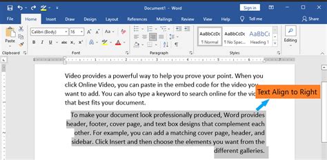 Ways On How To Align Text In Microsoft Word Text Alignment