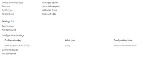 Ios Managed Device App Configuration Policy For Ms Edge Rintune