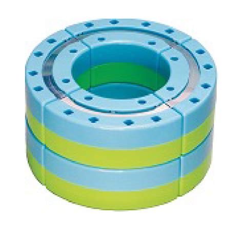 Left Right Curve Block Rail Cube