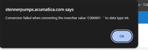 Alpha Characters Entered Into An Int Field Community