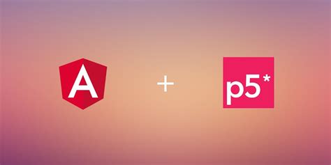 template repository for setting up a project with angular and p5 js p5js