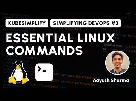 free video essential linux commands simplifying devops from