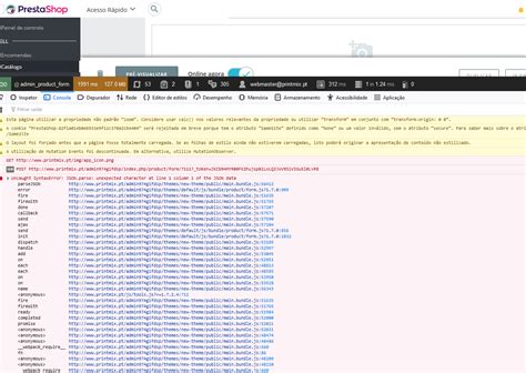 Unable To Update Settings In Product Page Prestashop 17 General