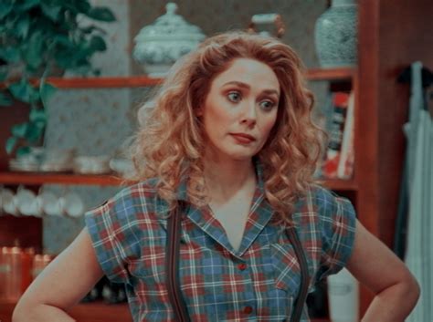 Elizabeth Olsen As Wanda Maximoff In Wandavision Episode 5 Elizabeth