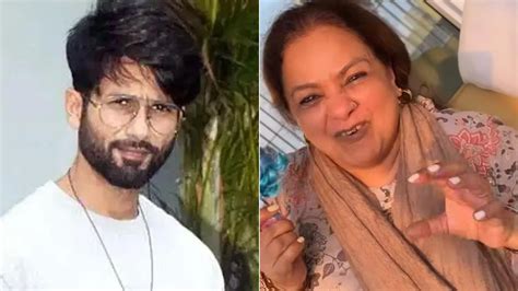 Shahid Kapoor Shares Fun Video Of His Mother Neelima Azeem
