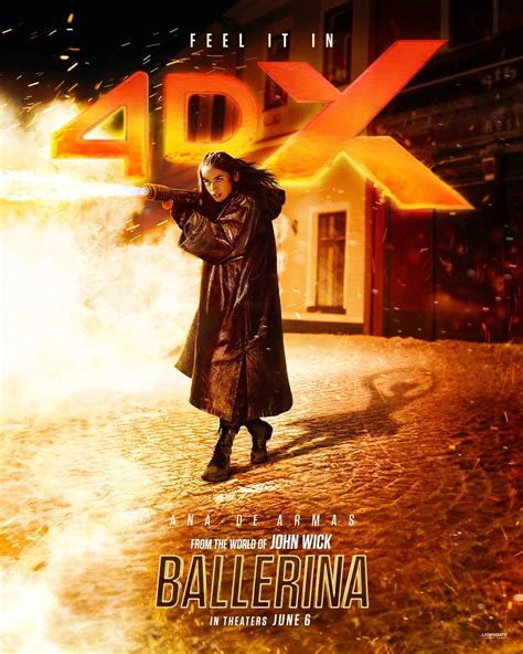 Ana De Armas Sets The World Of John Wick On Fire In New Ballerina 4dx