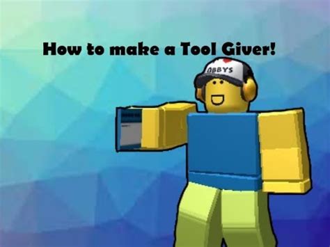 CHECK DESC How To Make A Tool Giver By Clicking ROBLOX Studio YouTube
