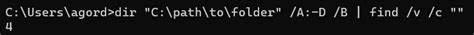 How To Count Files In A Folder With Powershell Cmd Or File Explorer