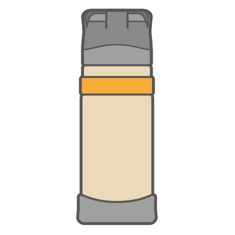 登山用水筒 無料イラスト素材 素乃庵