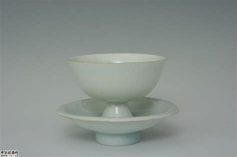 北宋湖田窑青白釉高足托杯（一套） 藏家展厅 收藏资讯 艺术家 书画家 书画名人 书法家 中华收藏网
