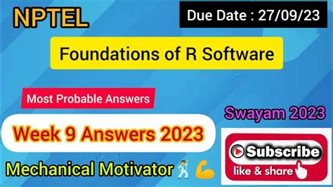 foundations of r software week 9 quiz assignment 9 solution nptel