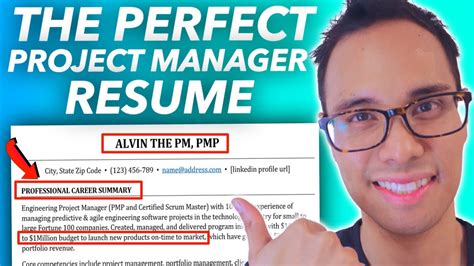 Write The PERFECT Project Manager Resume That Gets Interviews FREE