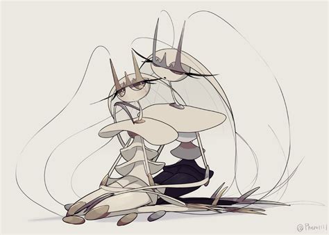 A Nya Pheromosa Nintendo Pokemon Highres Alternate Color Blush