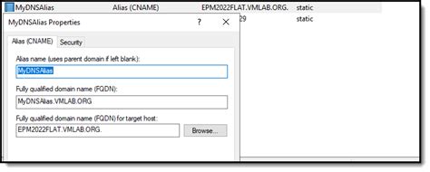 How To Configure A Dns Alias To Work With Web Console 20