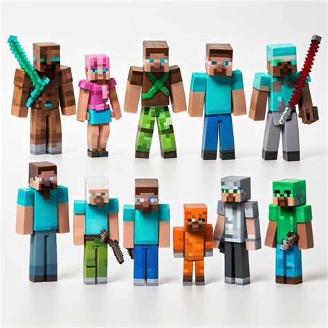 Minecraft Action Figures Prompts Stable Diffusion Online