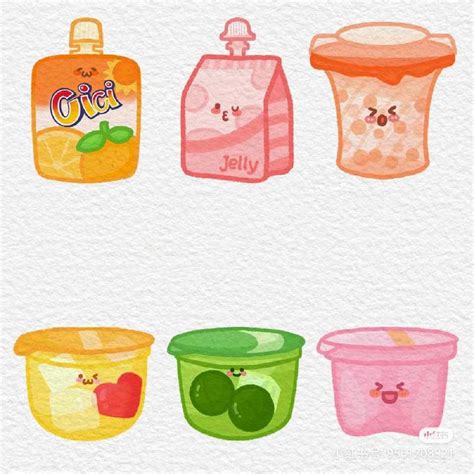 简笔画果冻 简笔画果冻布丁 苗苗知道