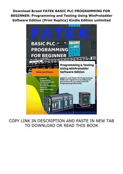 download and read fatek basic plc programming for beginner programming