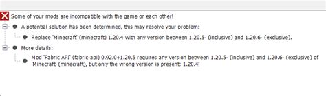 Incompatible Mods R Fabricmc