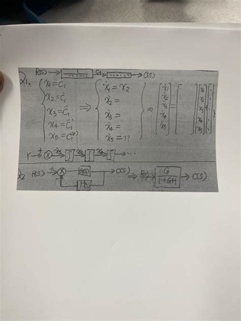 Solved Q1 10 Points Write State Equations And Output
