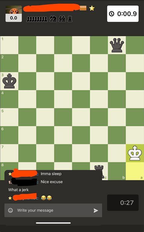 This Guy Sent “imma Sleep” When He Had 3 38 Left And Stopped Responding In Chat And In Board