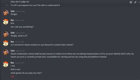 Report A User Discord
