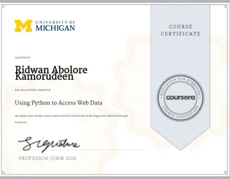 Using Python To Access Web Data From University Of Michigan Freelancer