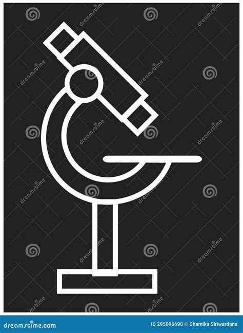Simple Microscope Sketch Vector Illustration 235003363